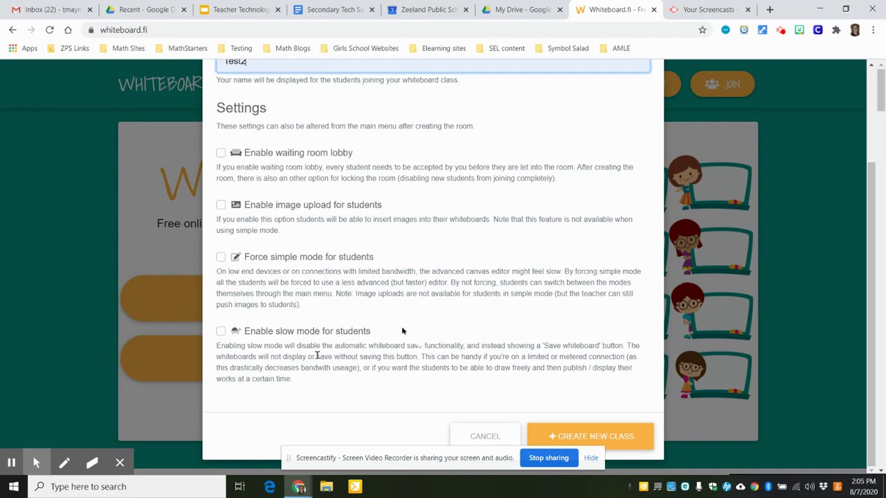 Whiteboard.fi tutorial (Getting started as teacher) - YouTube