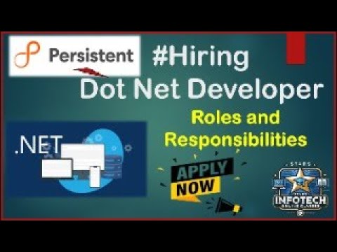 Persistent System Hiring Dot Net Developer 4 to 5 Year's Experience - How to Apply Roles and ...