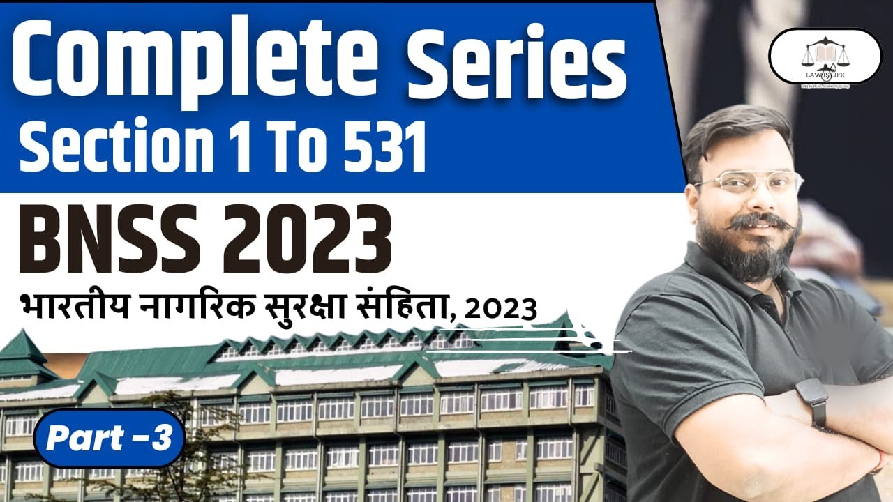 Bhartiya Nagarik Suraksha Sanhita 2023 | CHAPTER - 2 | Section 6 To 20 Of BNSS | In Sonu Sir ...