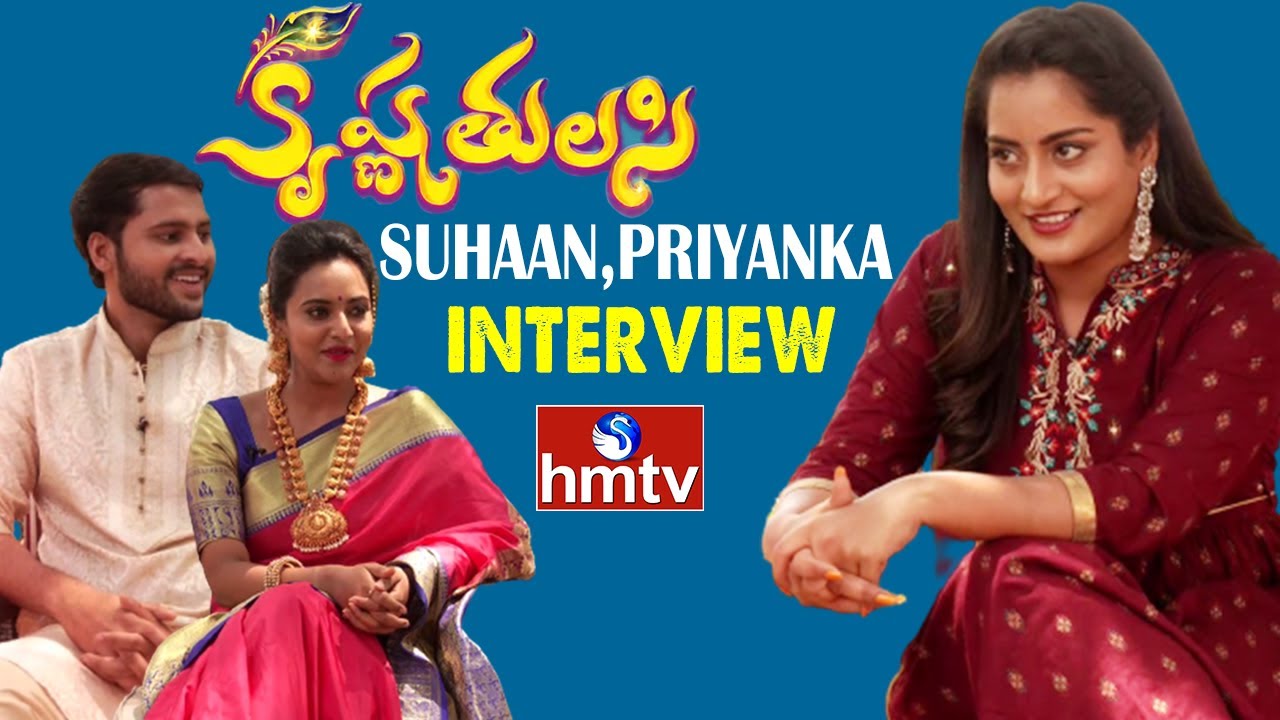 Suhaan and Priyanka Interview | Krishna Tulasi Serial | Colors of Life ...