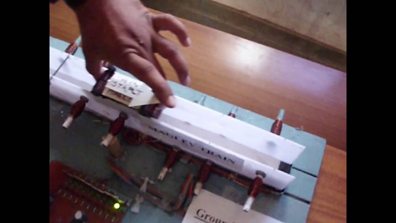 Maglev Train Project - YouTube
