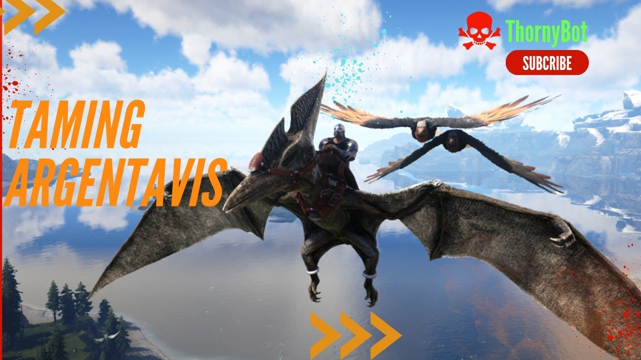 Ark Fjodur || How to tame Argentavis - YouTube