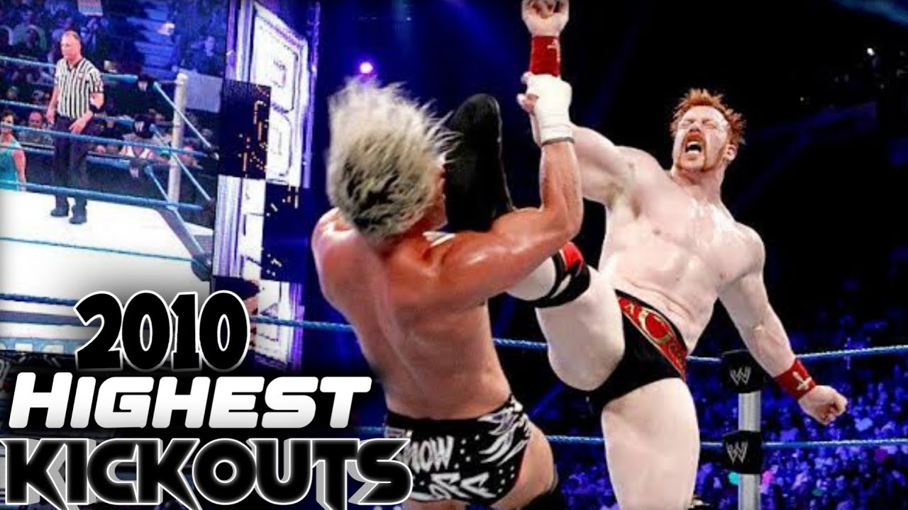Highest Kickouts of 2010 in WWE - YouTube