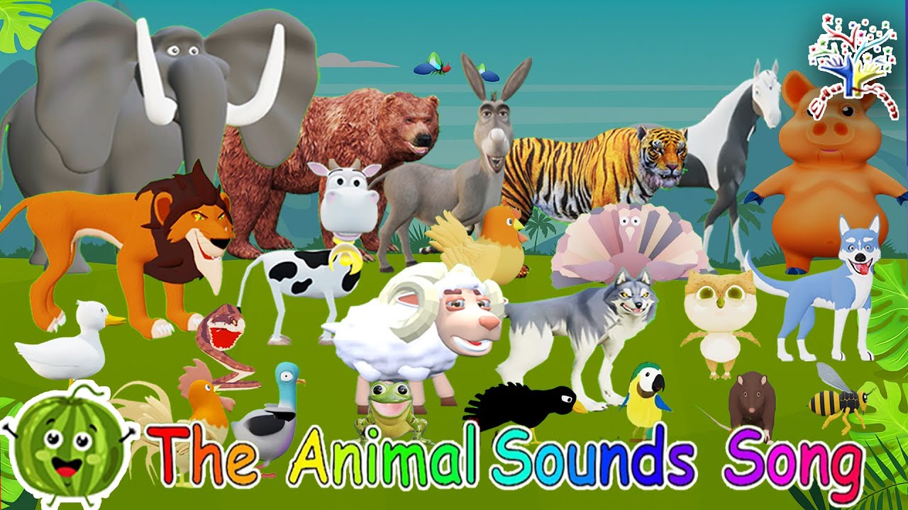 ABC Animal Sound Song for Kids AZ5AZ8 Fun Animal Sounds from A to Z ...