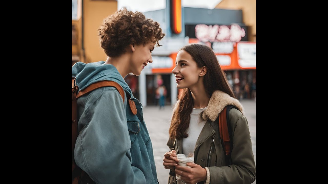 Brainy 7 Unit 1 - Dialogue - Tom and Samantha at the cinema - YouTube