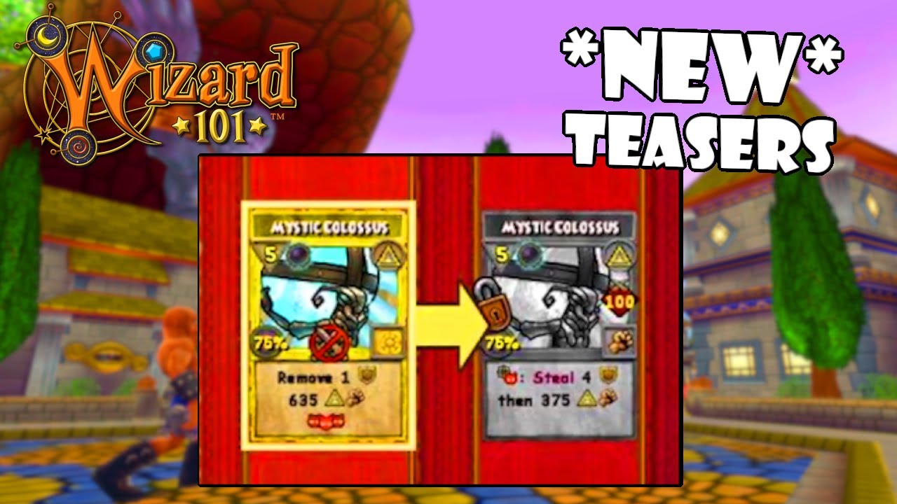 *NEW TEASERS* Wizard101 Is MASSIVELY Changing The MYTH School. - YouTube