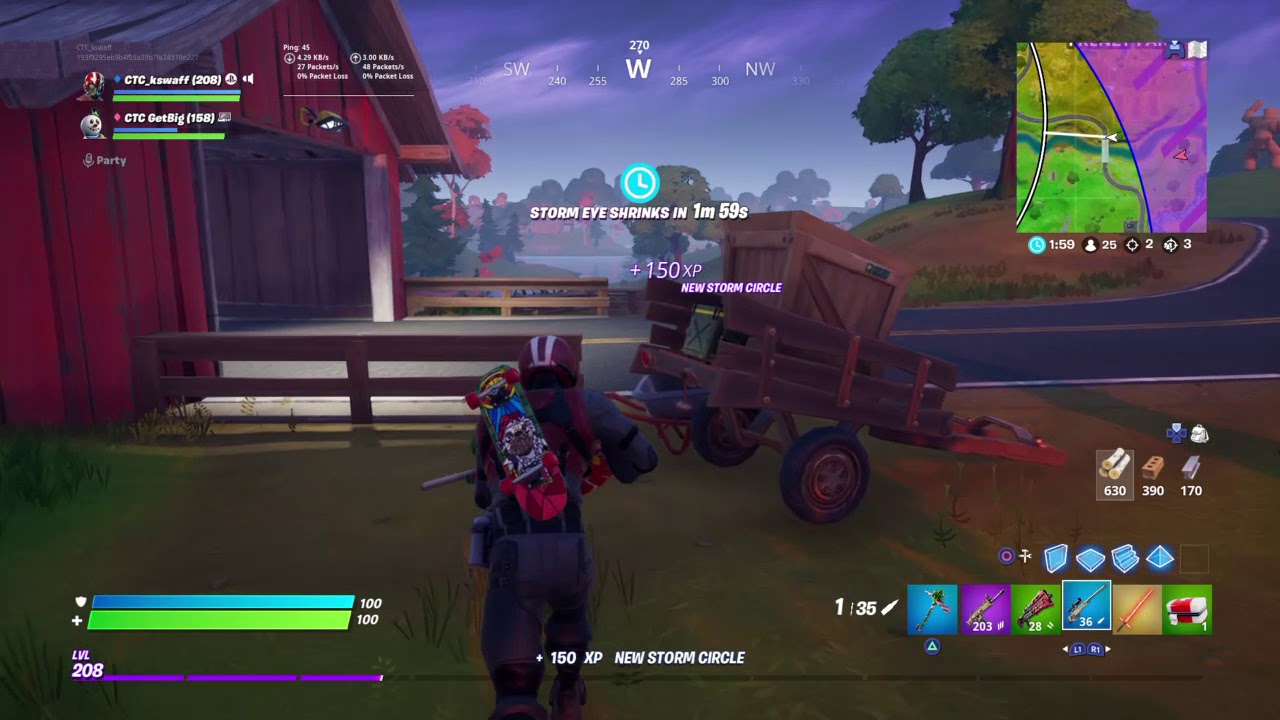 Duos Fortnite... Teamate Leaves - YouTube