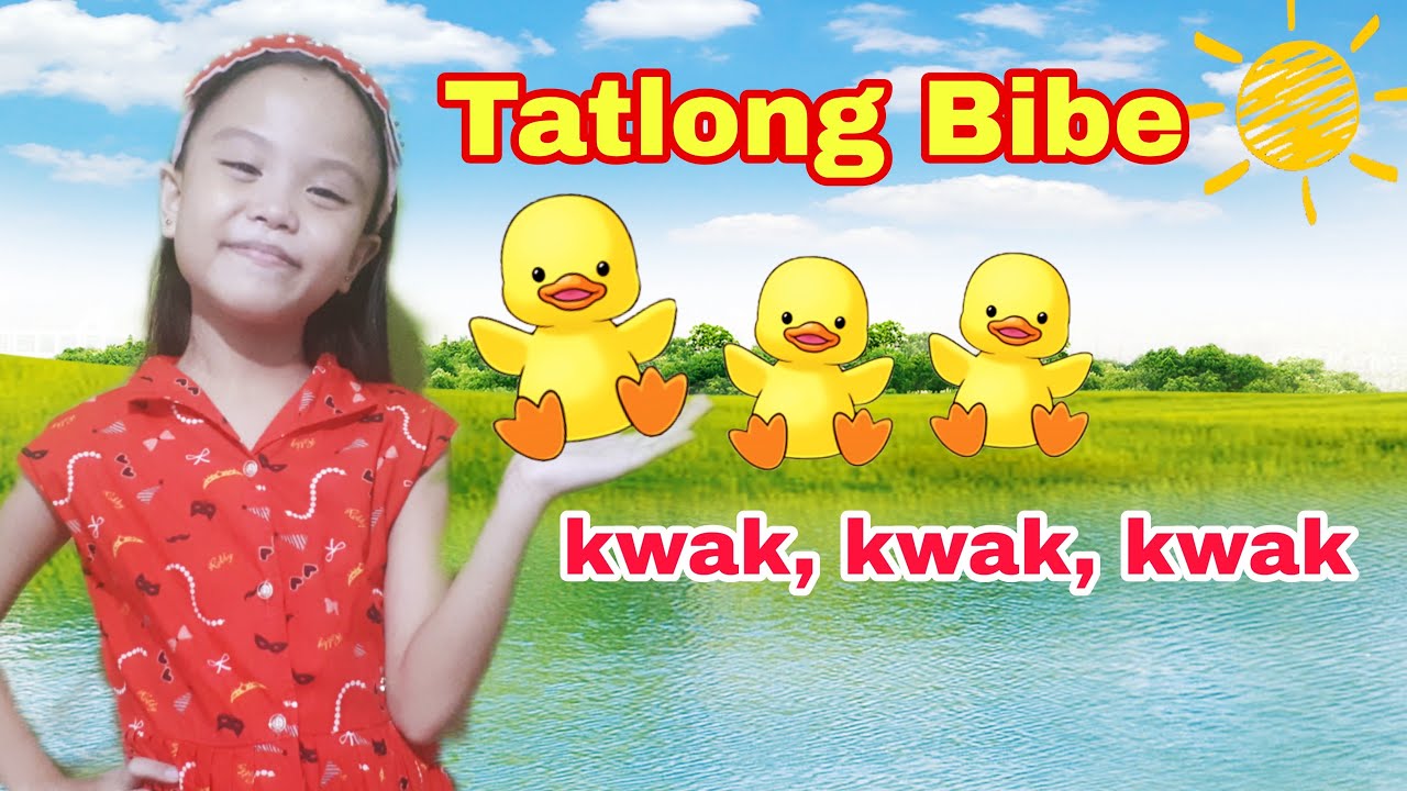 MAY TATLONG BIBE | Awiting Pambata Tagalog | 3 Bibe Song | Tatlong Bibe ...