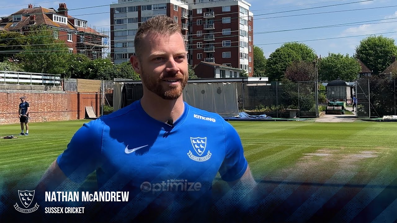 Nathan McAndrew is back in Hove! - YouTube