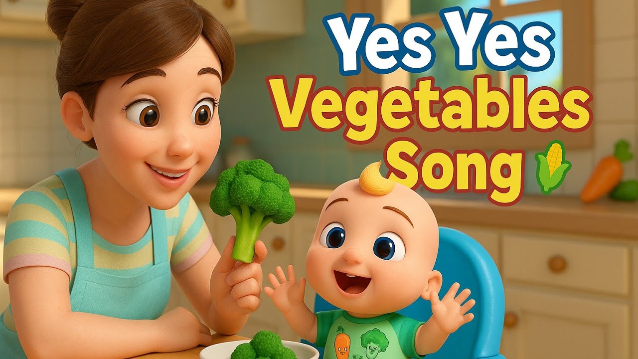 Yes Yes Vegetables Song | Healthy Eating for Kids | Fun Animated ...