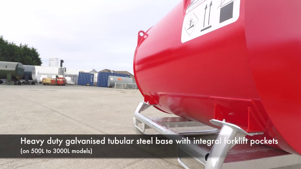 Fuelstore Bunded Diesel Tanks – Quick Product Tour - YouTube