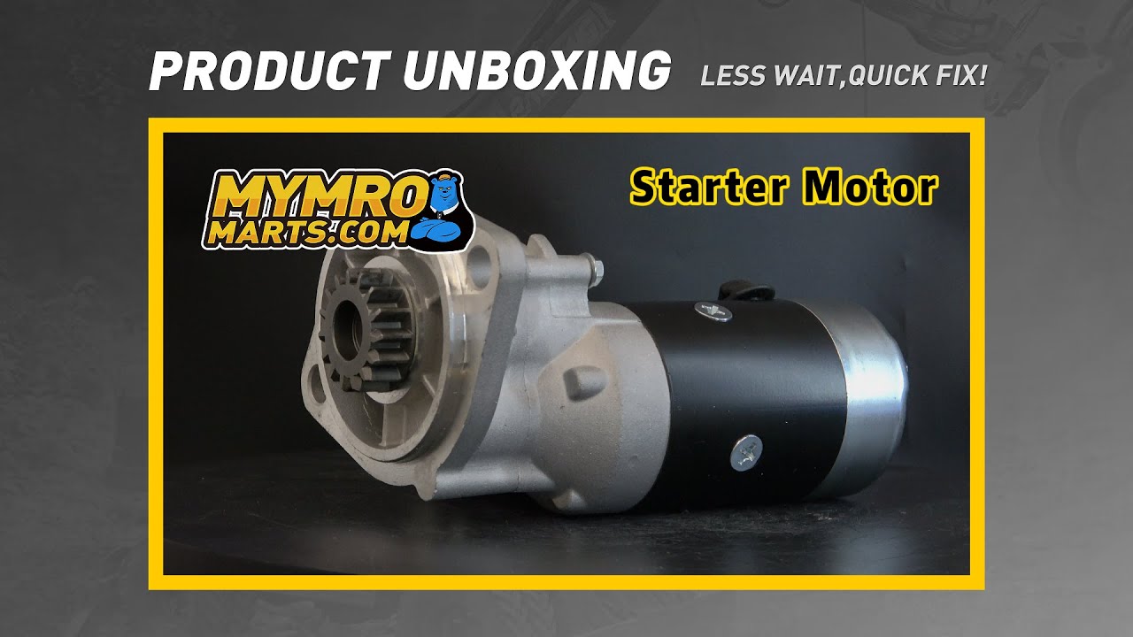 MyMROmarts Starter Motor 129136-77011 129400-77012 for Komatsu PC35 ...