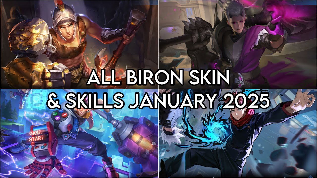 [TiMi] Honor of Kings Biron's Skin & Skills As of January 2025 ...