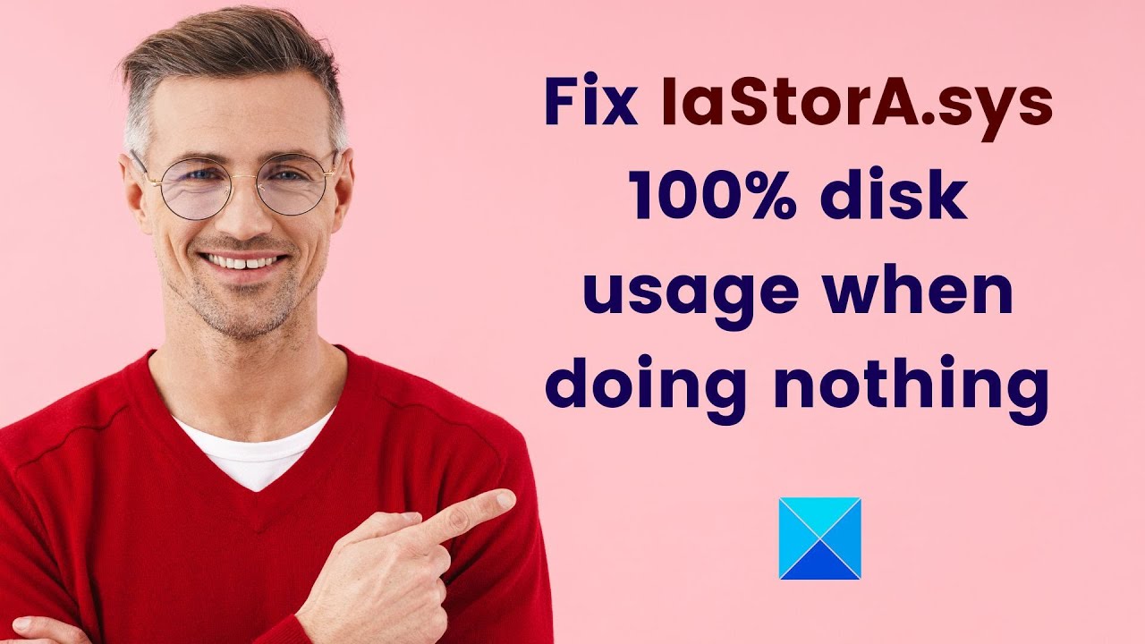 Fix IaStorA.sys 100% disk usage when doing nothing - YouTube