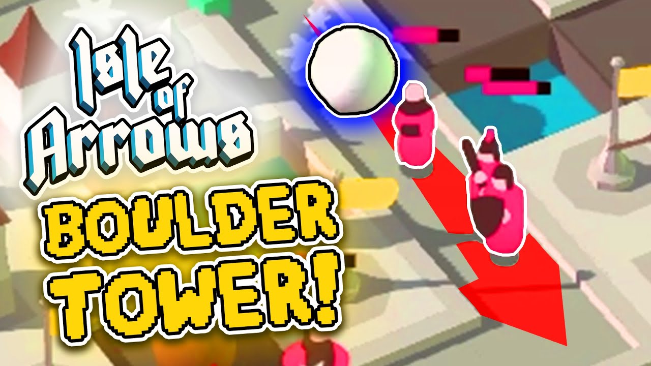 This Boulder Tower is SUPER Satisfying! (Isle of Arrows) - YouTube