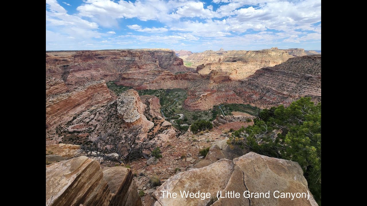 The Wedge or "Little Grand Canyon" in Utah and Goblin Valley State Park ...