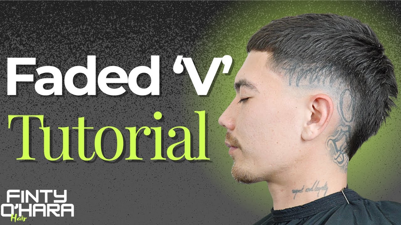 How to Cut a Faded V Haircut (Step-by-Step Barber Tutorial) - YouTube