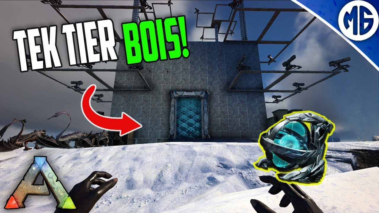 TEK TIER BOIS! Small Tribe Servers Official PvP Ep 14 - Ark: Survival ...