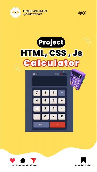 Calculator Using Html Css And Javascript Front End Mentor Challenge