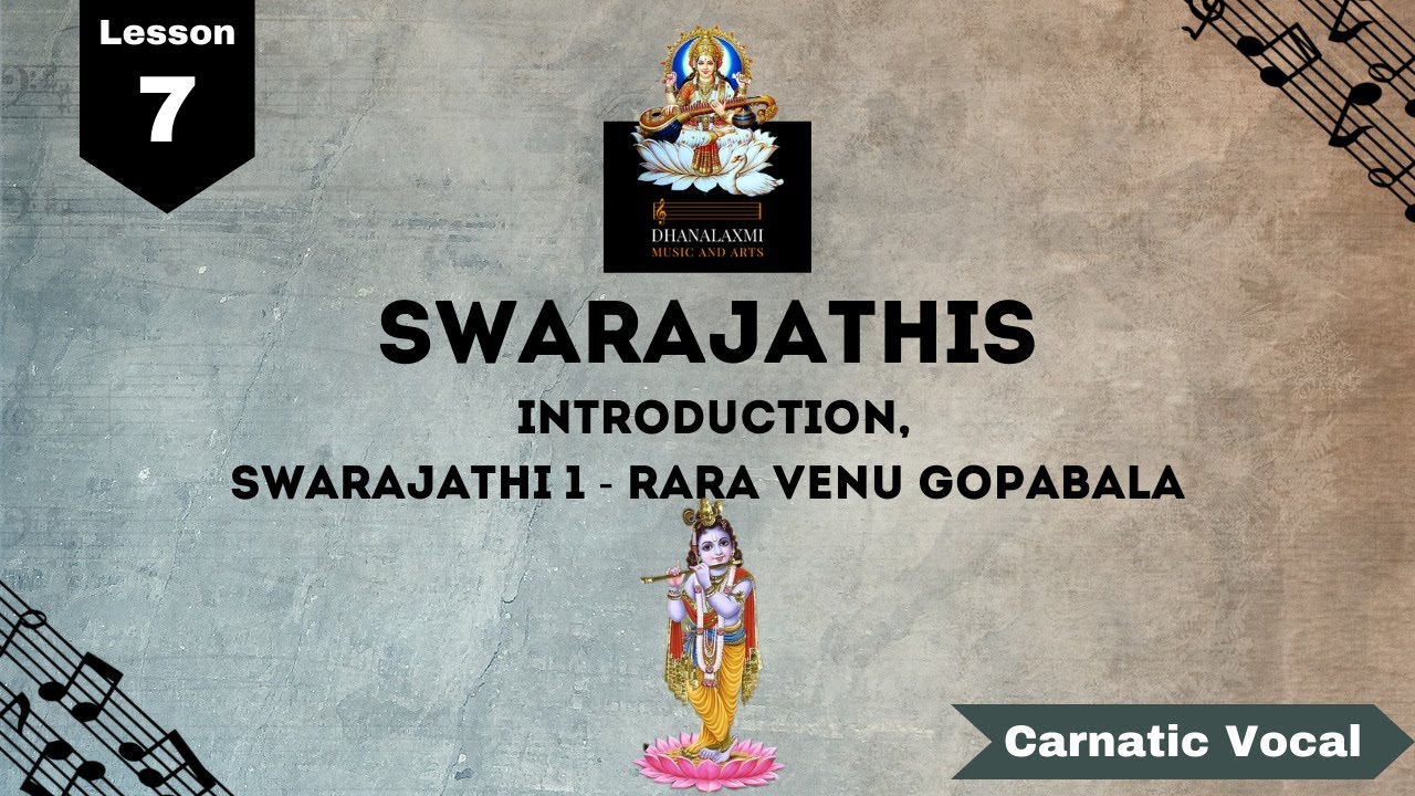 Introduction to Swarajathis, Swarajathi 1 – Rara Venu Gopabala ...