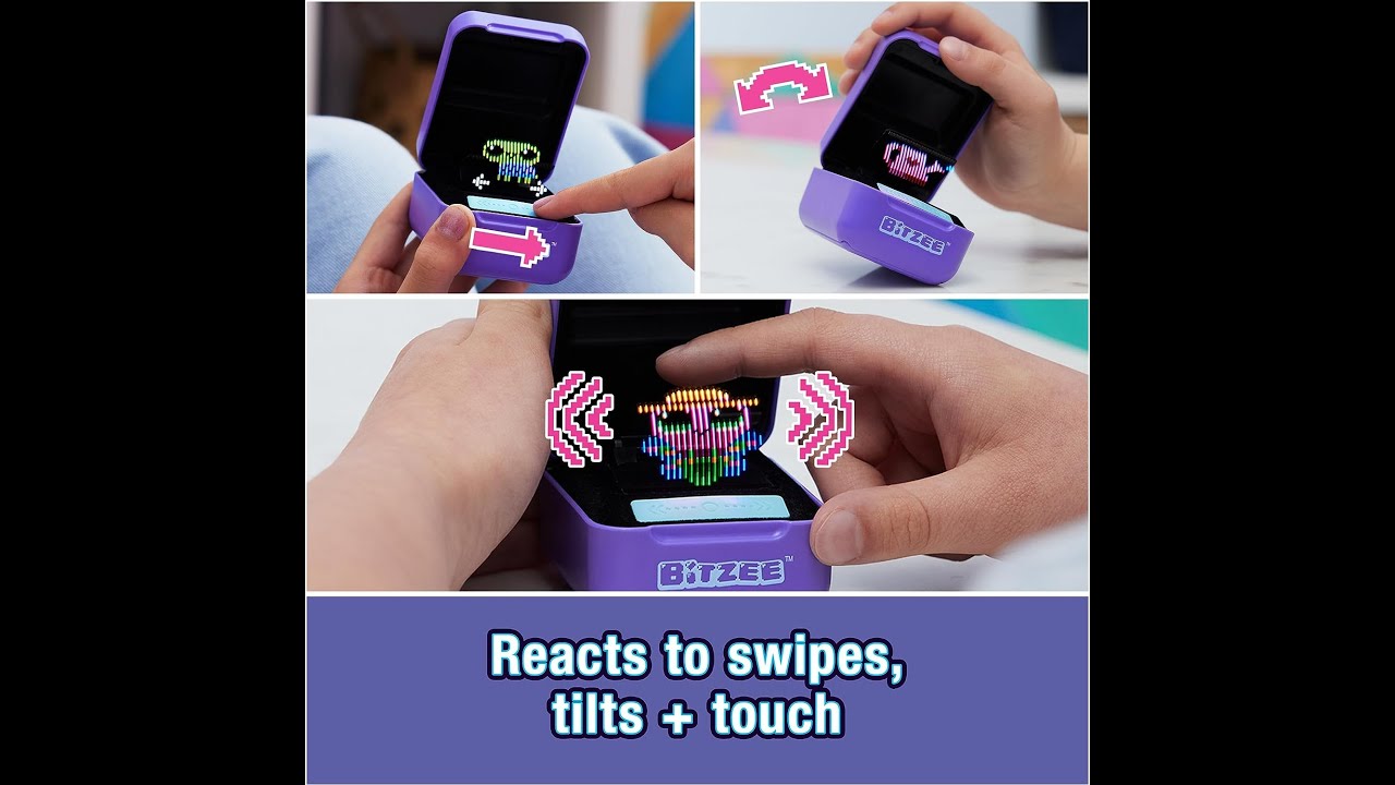 Toy Digital Pet Animals Inside, Virtual Electronic Pets React to Touch ...