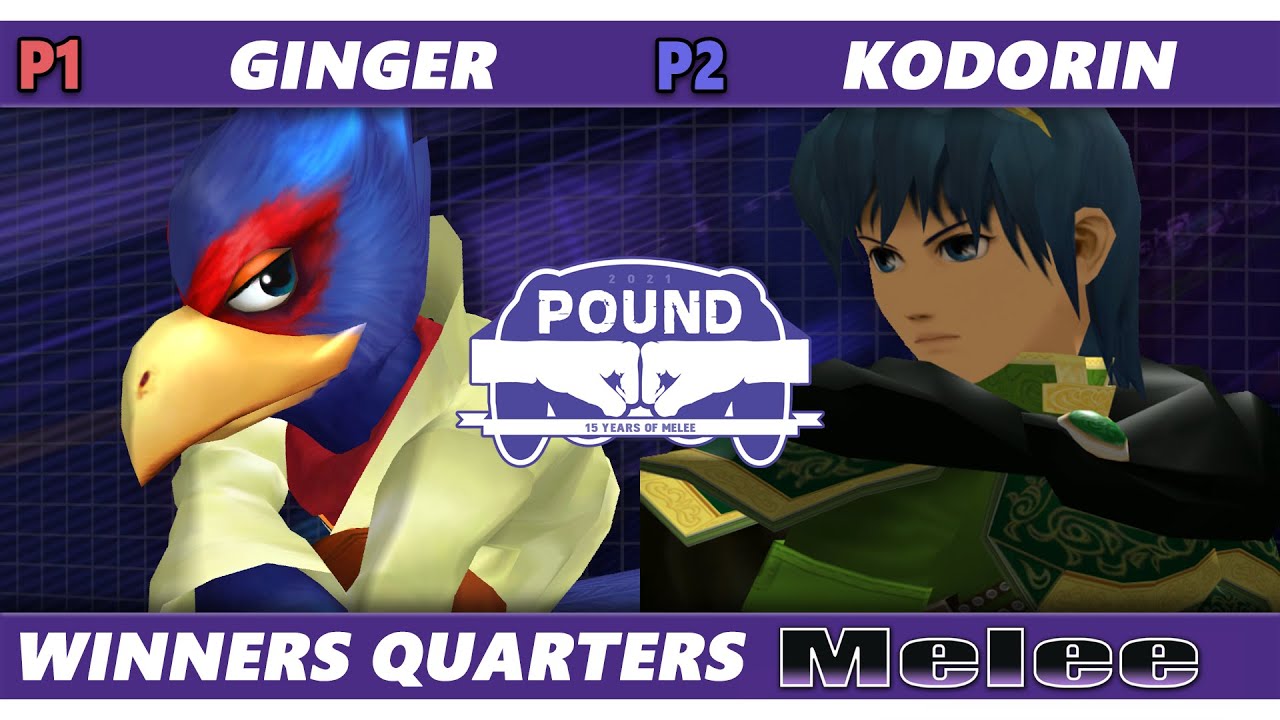 Pound 2021 Winners Quarters - Ginger (Falco) Vs. KoDoRiN (Marth) SSBM ...