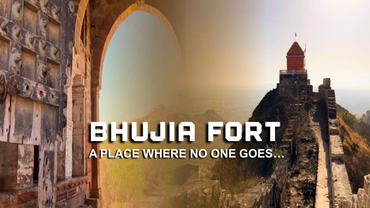 Mysterious Bhujia Fort | A Place Where No One Goes | Bhujio Fort Gate ...