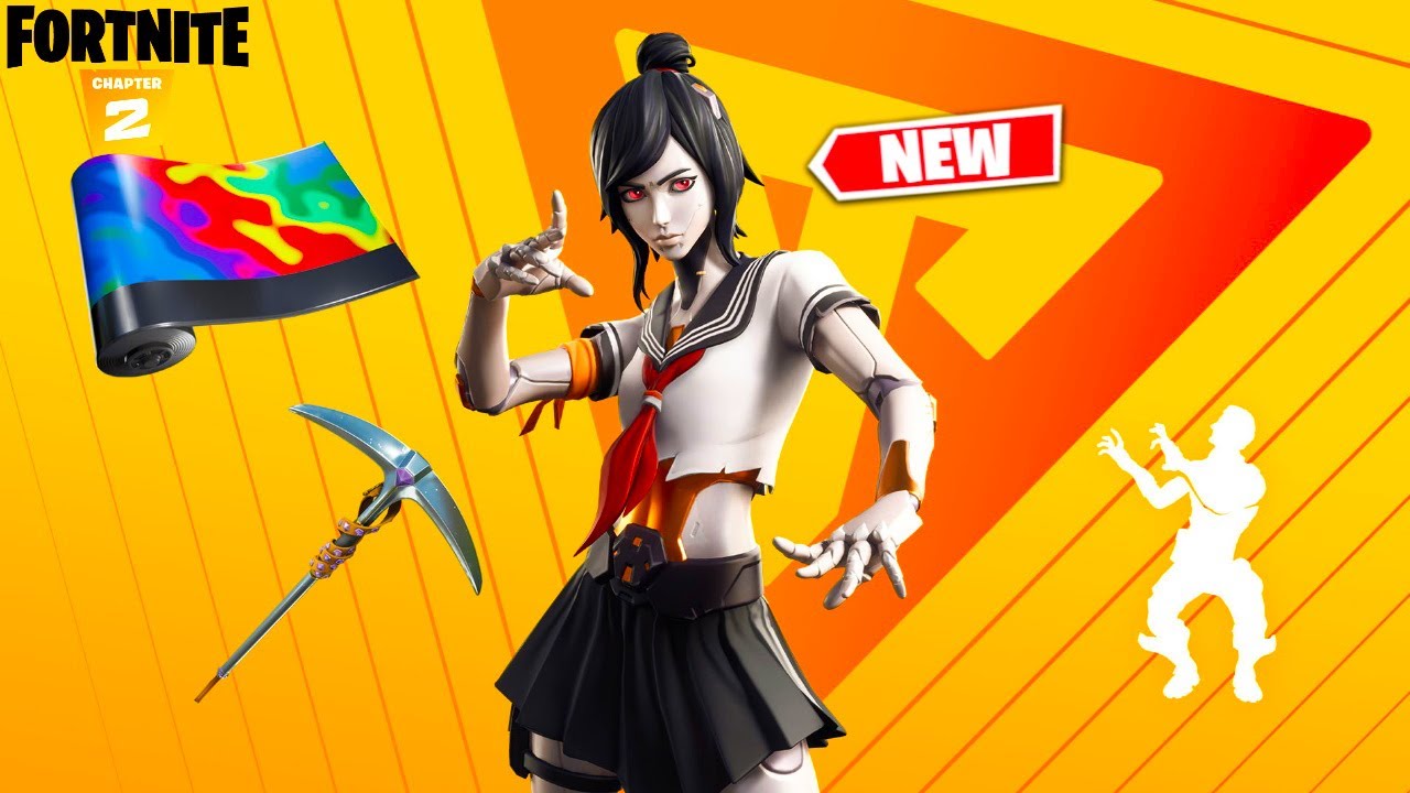 New Fortnite Human Tsuki Skin Typical Gamers Locker Bundle Youtube