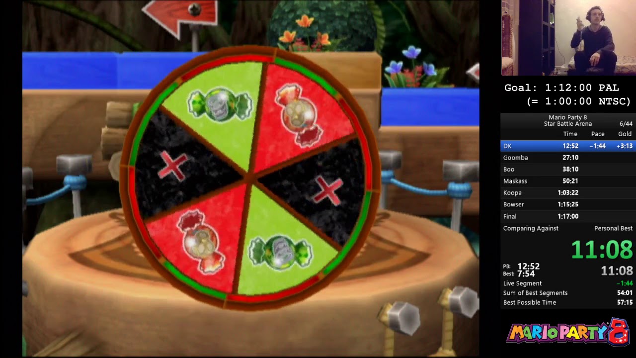 speedrun PB - Mario Party 8: Star Battle Arena - 1:11:36 (PAL) - YouTube
