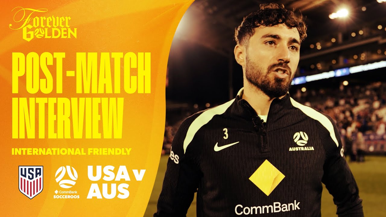 Jacob Italiano | Post-Match Interview | United States v CommBank ...