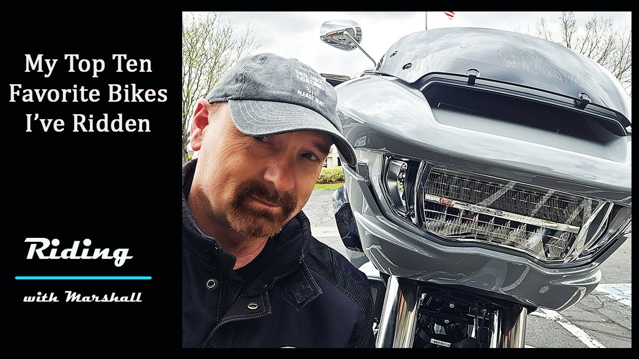 Marshall's Top Ten Favorite Motorcycles Ridden - YouTube