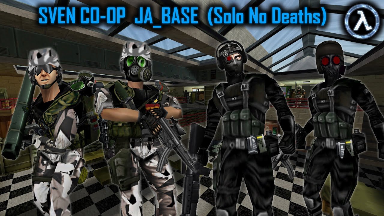 [Sven Co-op JA_BASE (Solo No Deaths)] Full Walkthrough - YouTube