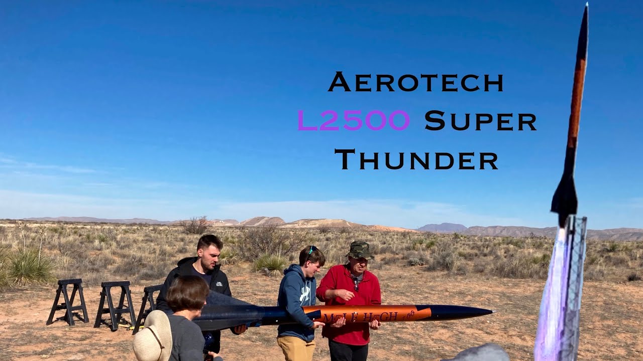 Road to L3 Test Launch | Aerotech L2500 Super Thunder - YouTube
