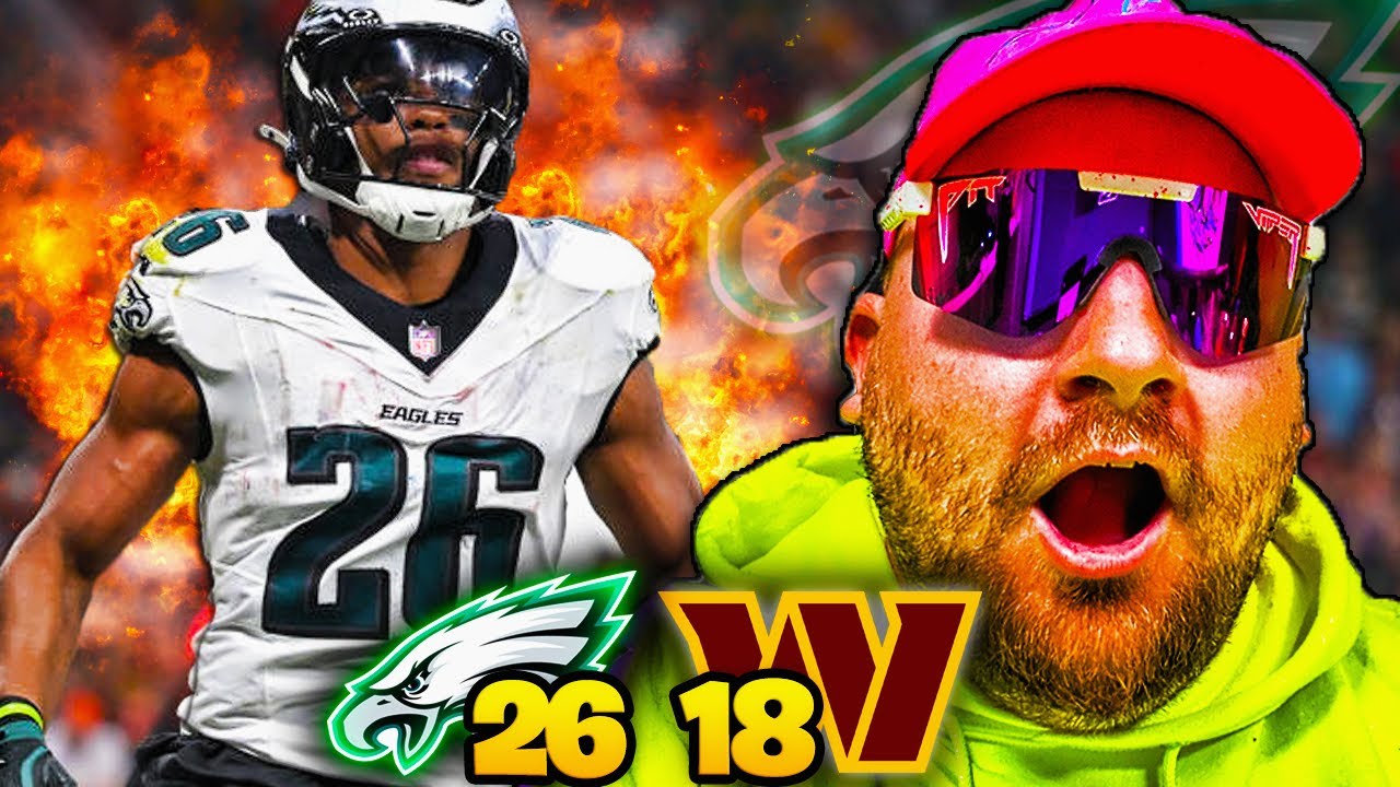 Eagles are the BEST TEAM In the NFC! -- Eagles 26 Commanders 18 - YouTube