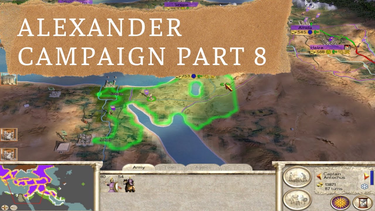 Rome Total War: Alexander || Turn Attack - Part 8 - YouTube