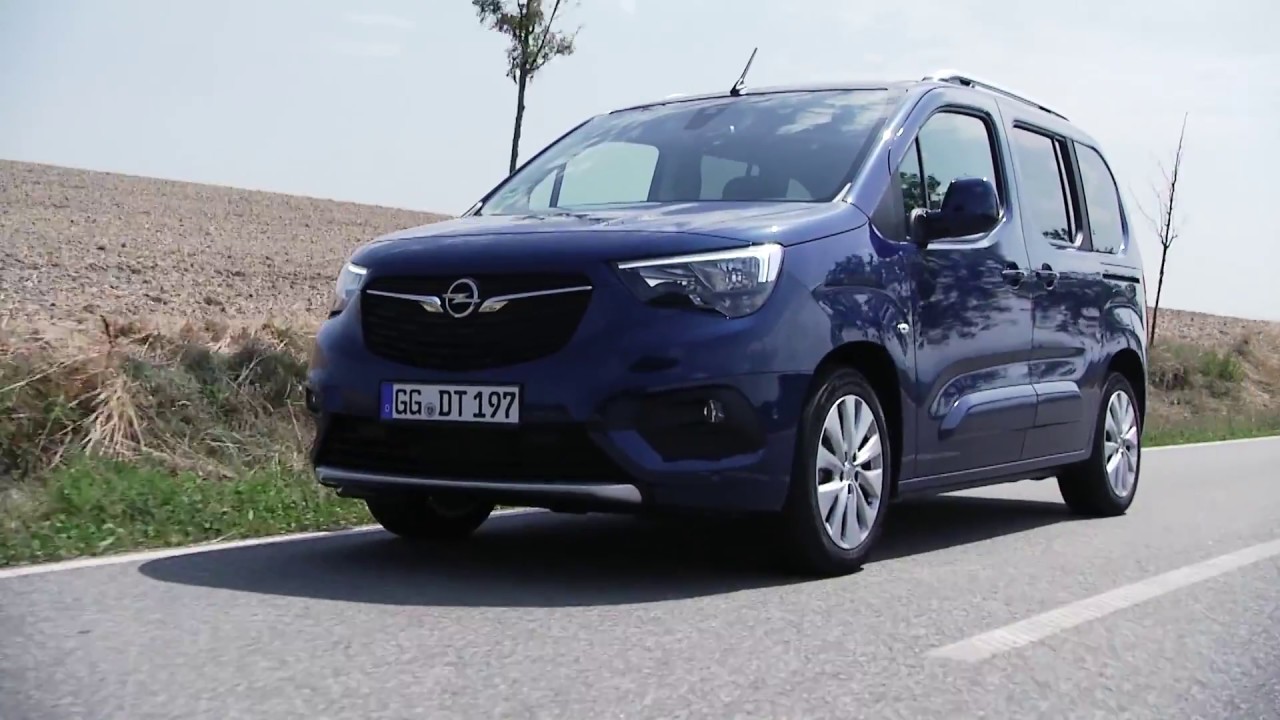 Opel Combo Life 2018 - (Blue) Practical and Spacious Van - YouTube