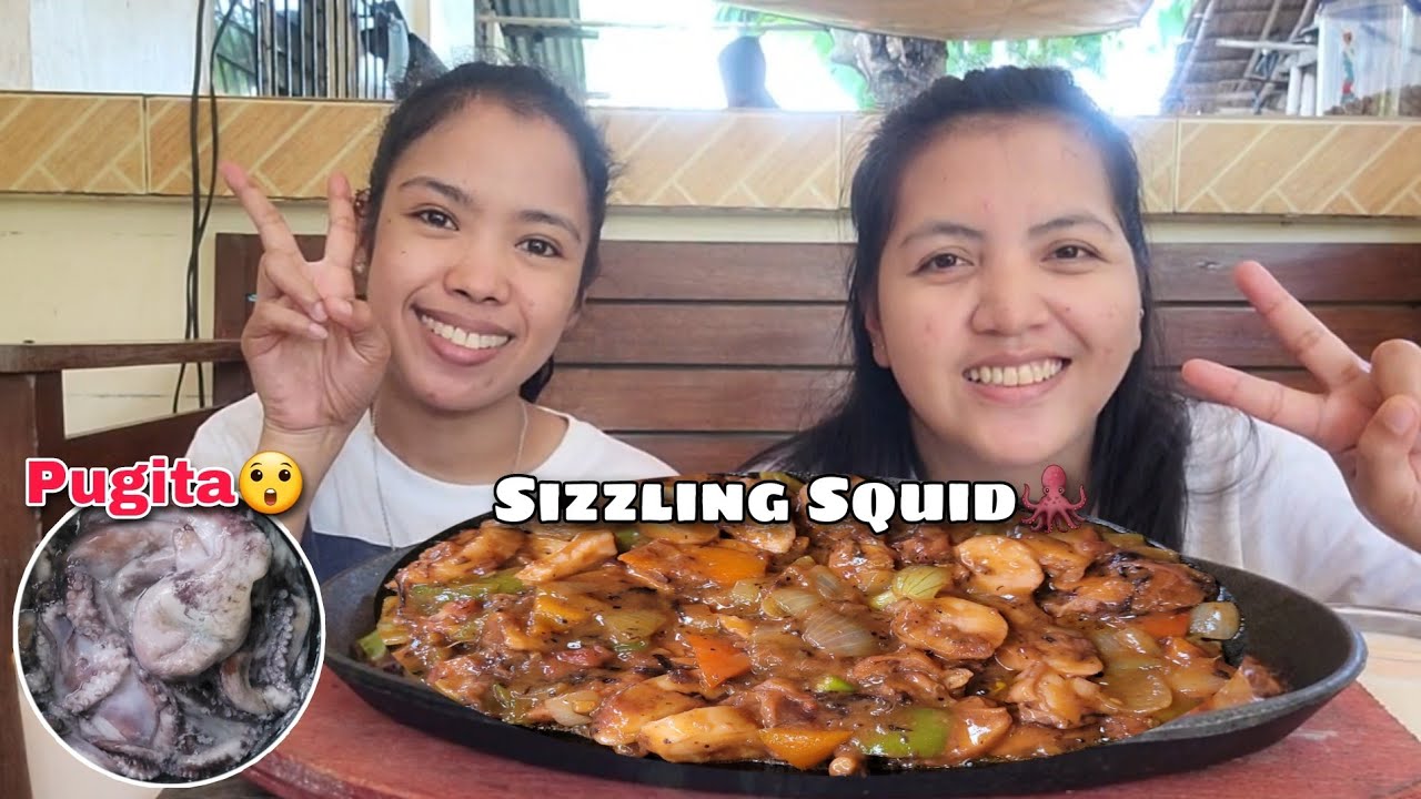 Sizzling Squid Recipe🐙 (Pugita Version) - YouTube