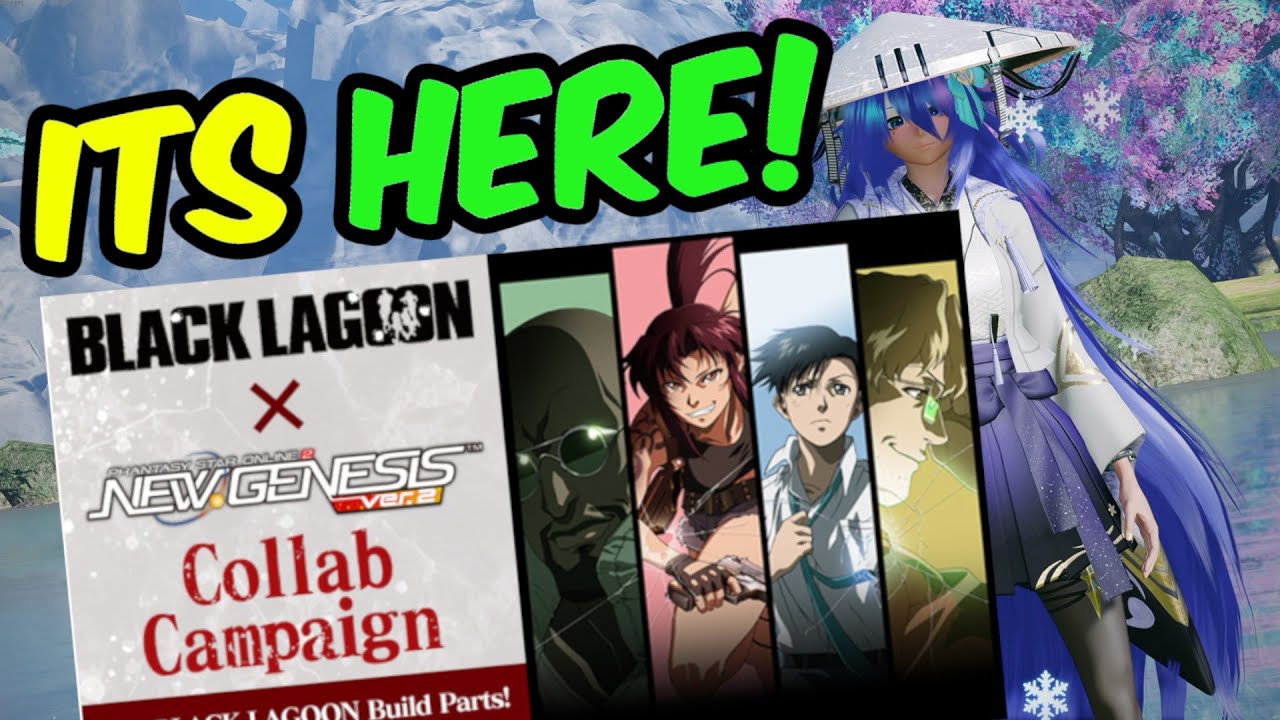 [PSO2:NGS] Black Lagoon Collab is Here! - YouTube