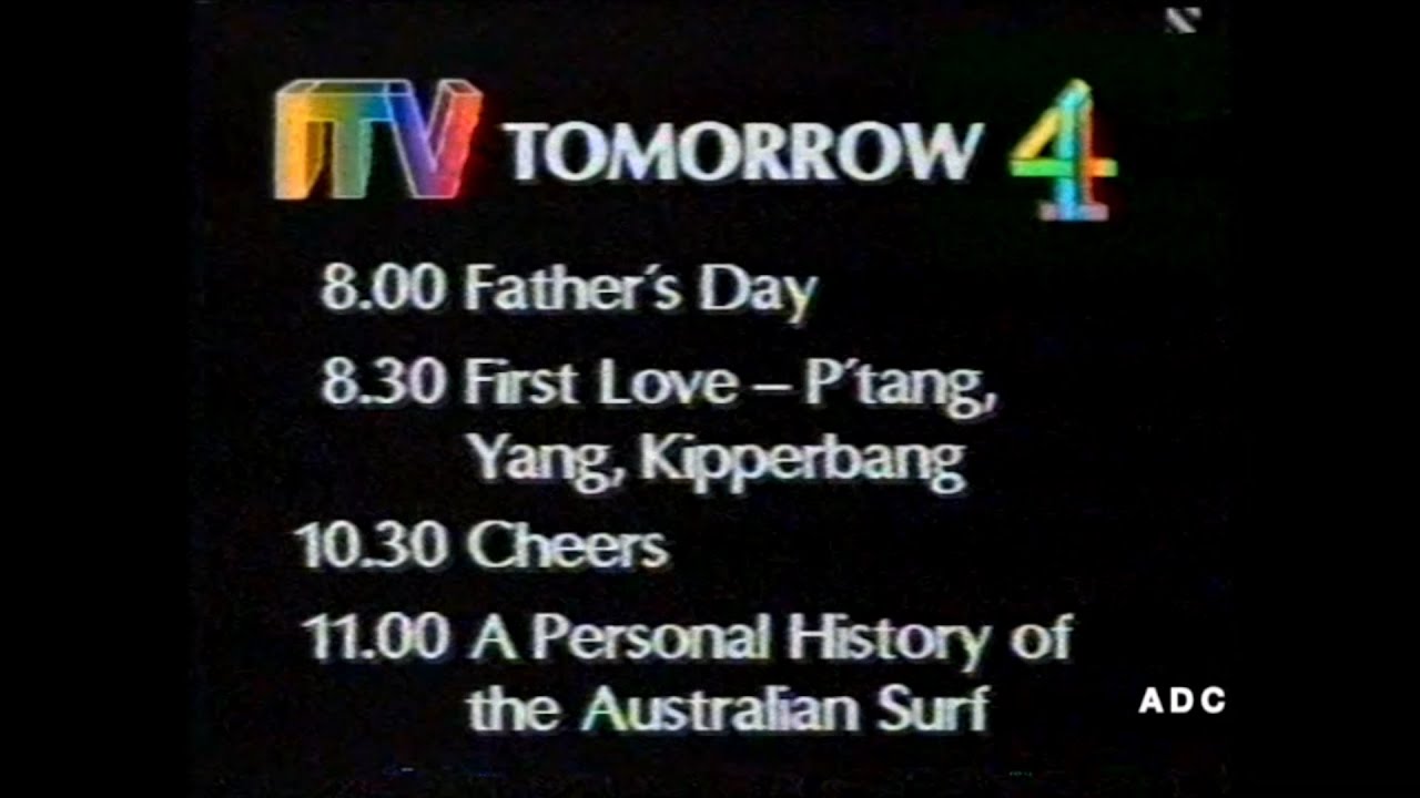 Channel 4 on ITV trailer, adverts & link announcer David Stranks 6th ...