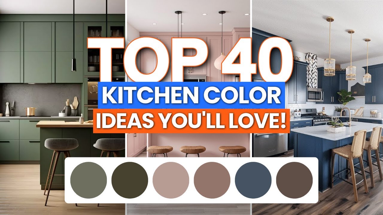 40 Designer-Approved Kitchen Color Ideas You'll Love! | Kitchen Design ...