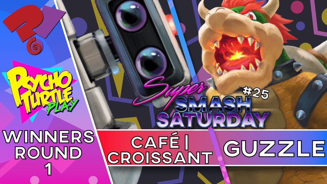 Super Smash Saturday #25 - Café | Croissant vs guzzle / Winners Round 1 ...