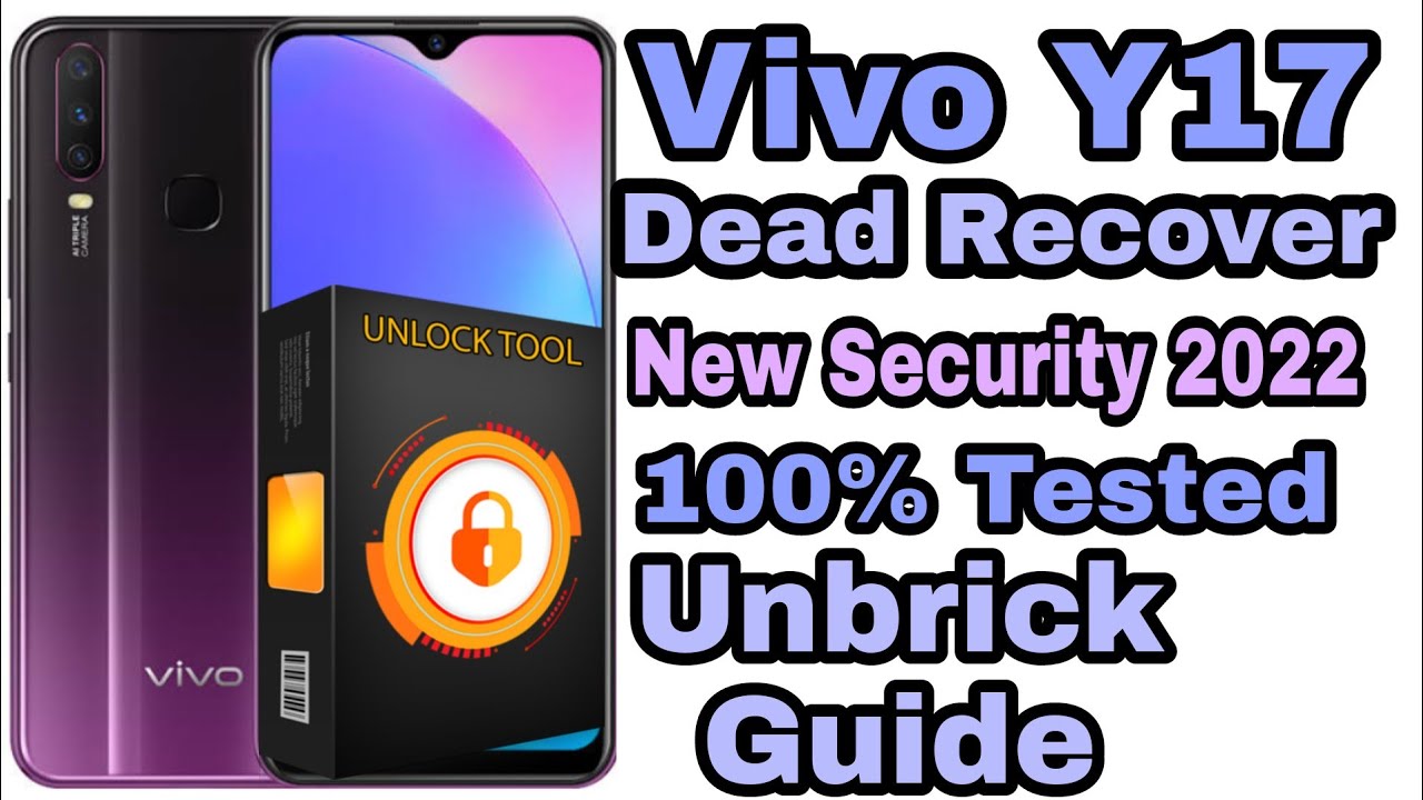 Vivo Y17 After Format Dead Recover New Security 2022 with UnlockTool ...