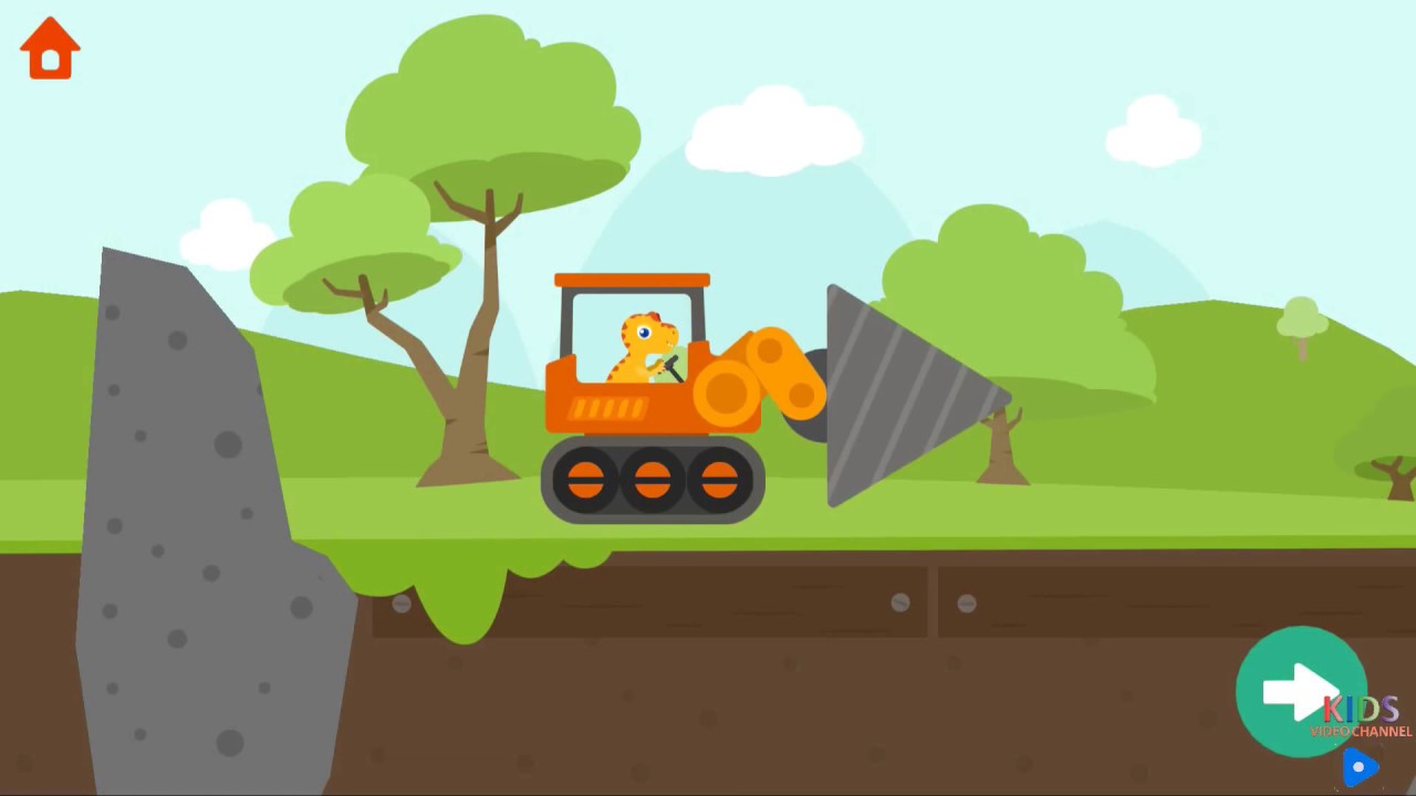 Dinosaur Digger 3 - Game Playing - YouTube
