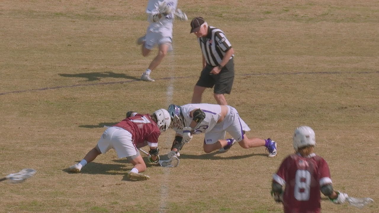 TCU Lacrosse vs Texas A&M 2-15-2020 - YouTube