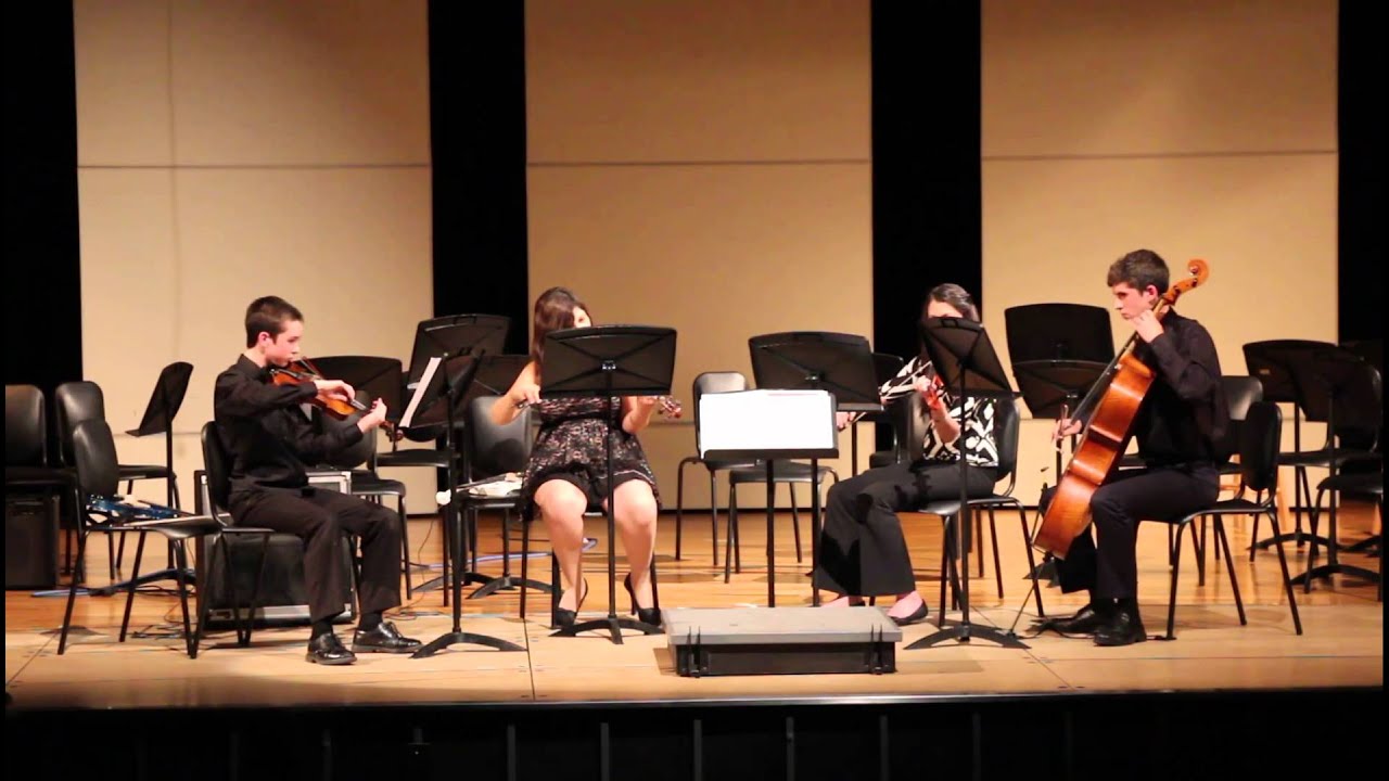 2 Longmont HS Chamber Orchestra String Quartet - YouTube