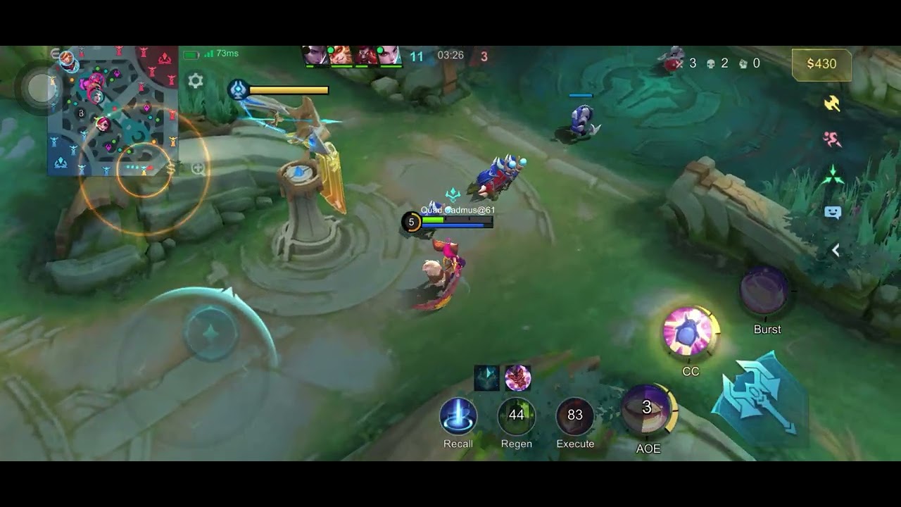 Mobile legend gameplay - YouTube