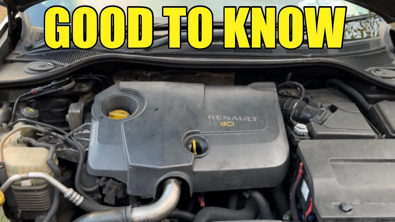Get To Know Parts of your Renault Laguna 3 Engine Bay 2007 - 2015 - YouTube