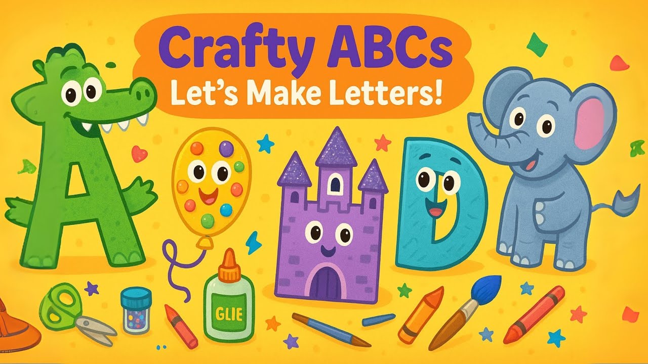DIY Alphabet Crafts! | Learn the ABCs with Fun Craft Ideas | Kids Art ...