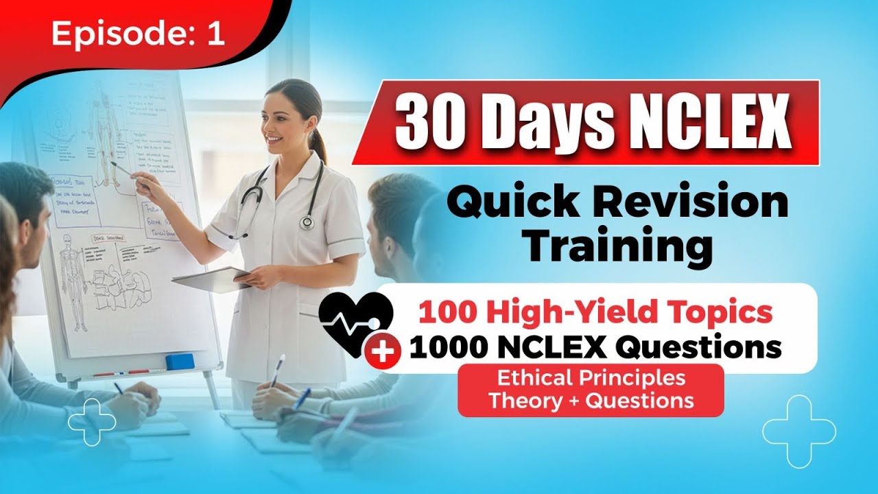 "Ep. 1 | Ethical Principles in Nursing – NCLEX Theory & Questions | 30 ...