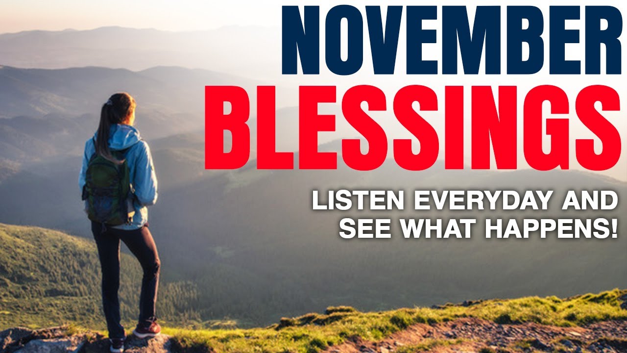 POWERFUL Daily November Prayer for Thanksgiving. Listen NOW and ...